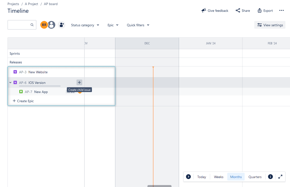 Issues in Jira: How to Create Epic and Track its Progress | ActivityTimeline